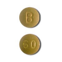 Pill Finder: 60 B Yellow Round - Medicine.com