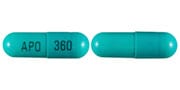 Pill Finder: APO 360 Green Capsule-shape - Medicine.com