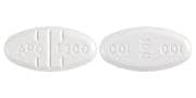 Pill Finder: APO T300 100 100 100 White Elliptical / Oval - Medicine.com