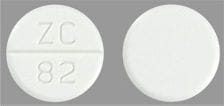 Pill Finder: ZC 82 White Round - Medicine.com
