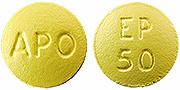 Pill Finder: APO EP 50 Yellow Round - Medicine.com