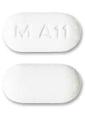 Pill Finder: M A11 White Capsule-shape - Medicine.com