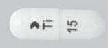 Pill Finder: > Ti 15 White Capsule-shape - Medicine.com