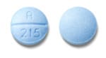 Pill Finder: A 215 Blue Round - Medicine.com