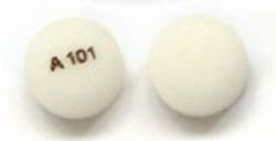 Pill Finder: A 101 White Round - Medicine.com