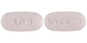 Pill Finder: APO MYC500 Purple Capsule-shape - Medicine.com