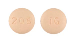 Pill Finder: IG 206 Beige Round - Medicine.com