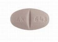 Pill Finder: AN 643 White Elliptical / Oval - Medicine.com