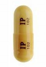 Pill Finder: IP 102 IP 102 Beige Capsule-shape - Medicine.com