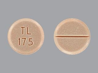Pill Finder: TL 175 Peach Round - Medicine.com