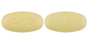 Pill Finder: APO OXC 300 Yellow Elliptical / Oval - Medicine.com