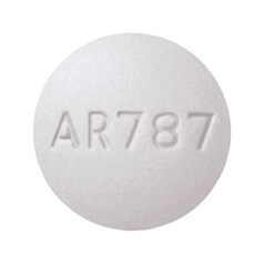 Pill Finder: AR 787 White Round - Medicine.com