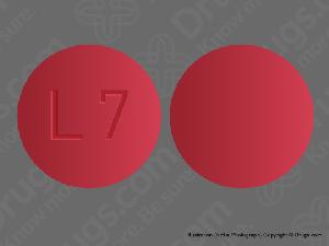Pill Finder: L7 Red Round - Medicine.com
