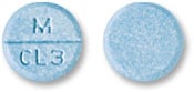 Pill Finder: M CL3 Blue Round - Medicine.com
