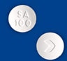 Pill Finder: SA 100 > White Round - Medicine.com