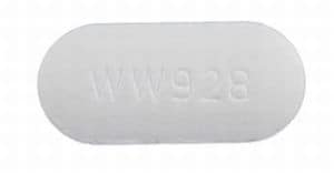 Pill Finder: WW928 White Capsule-shape - Medicine.com