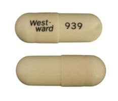Pill Finder: West-ward 939 White Capsule-shape - Medicine.com
