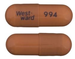 Pill Finder: West-ward 994 Orange Capsule-shape - Medicine.com