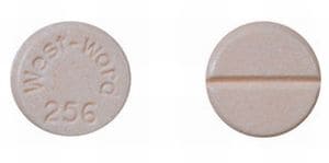 Pill Finder: West-ward 256 Peach Round - Medicine.com