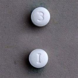 Pill Finder: I 3 White Round - Medicine.com