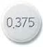 Pill Finder: ER 0.375 White Round - Medicine.com