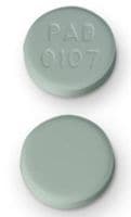 Pill Finder: PAD 0107 White Round - Medicine.com