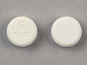 Pill Finder: G 5007 White Round - Medicine.com