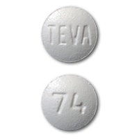 Pill Finder: TEVA 74 White Round - Medicine.com