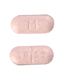 Pill Finder: M 58 59 Pink Capsule-shape - Medicine.com