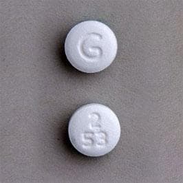 Pill Finder: G 2 53 White Round - Medicine.com