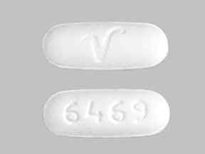 Pill Finder: 6469 V White Capsule-shape - Medicine.com