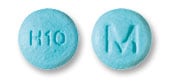 Pill Finder: M H10 Blue Round - Medicine.com