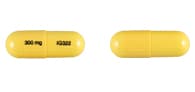 Pill Finder: IG322 300 mg Yellow Capsule-shape - Medicine.com
