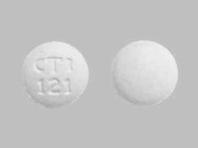 Pill Finder: CTI 121 White Round - Medicine.com