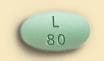 Pill Finder: L 80 Green Elliptical / Oval - Medicine.com