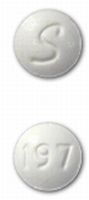 Pill Finder: S 197 White Round - Medicine.com