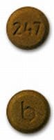Pill Finder: b 247 Brown Round - Medicine.com