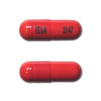 Pill Finder: TEVA 3147 Orange Capsule-shape - Medicine.com