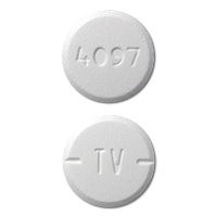 Pill Finder: TV 4097 White Round - Medicine.com