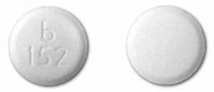 Pill Finder: b 152 White Round - Medicine.com