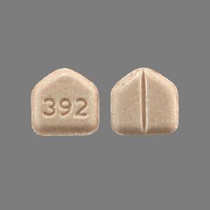 Pill Finder: 392 Peach Five-sided - Medicine.com
