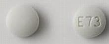 Pill Finder: E73 White Round - Medicine.com