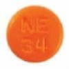 Pill Finder: M NE 34 Orange Round - Medicine.com