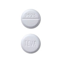Pill Finder: TEVA 3925 White Round - Medicine.com