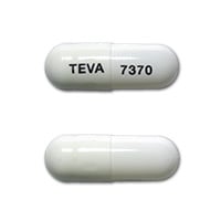 Pill Finder: TEVA 7370 White Capsule-shape - Medicine.com