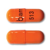 Pill Finder: barr 513 Orange Capsule-shape - Medicine.com