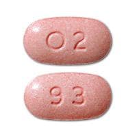 Pill Finder: 93 O2 Red Elliptical / Oval - Medicine.com