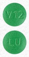 Pill Finder: LU V12 Green Round - Medicine.com