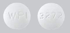 Pill Finder: WPI 3272 White Round - Medicine.com
