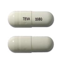 Pill Finder: TEVA 2080 White Capsule-shape - Medicine.com